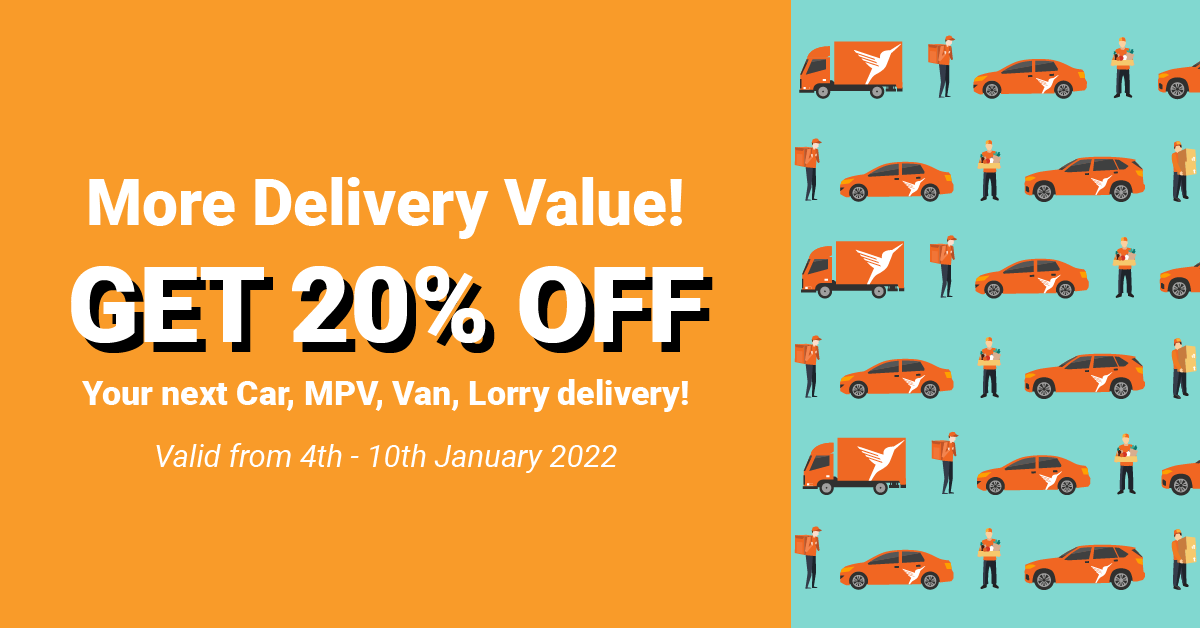 A 20% off coupon for your next delivery!