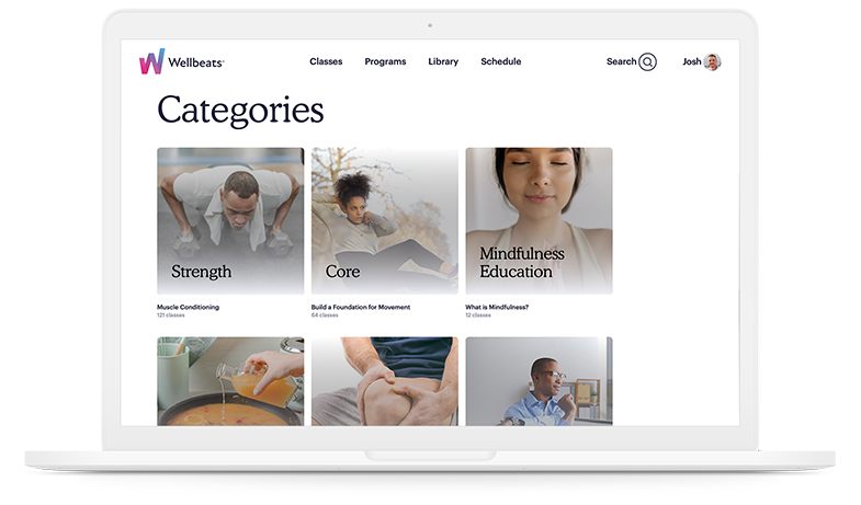 Wellbeats Categories